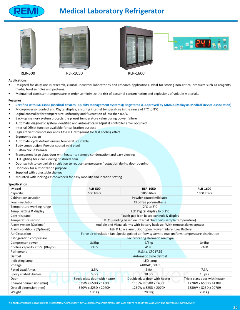 Medical Cooling Chamber – Quantum Maker Sdn Bhd