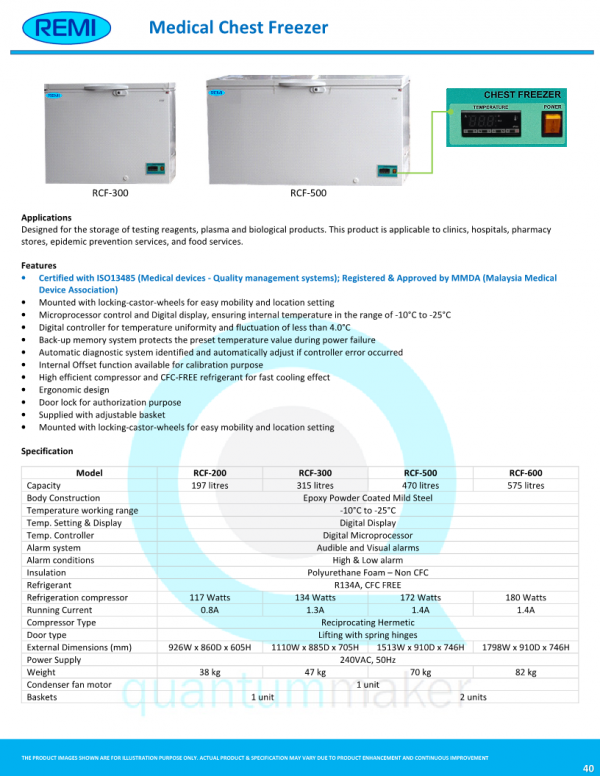 Medical Cooling Chamber – Quantum Maker Sdn Bhd